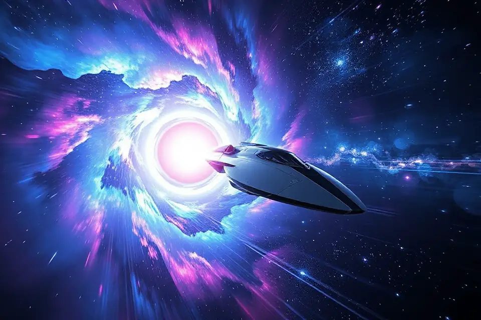 10+ Royalty Free Space Time Warp Stock Photos - Sentinel Mission