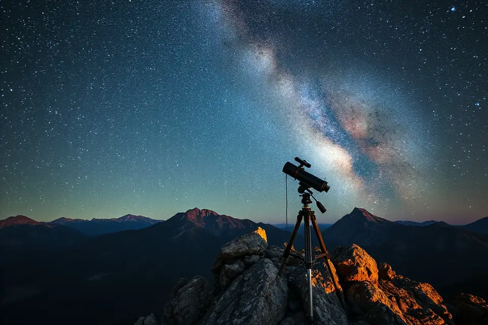 10+ Royalty Free Telescope & Milky Way Photos - Sentinel Mission