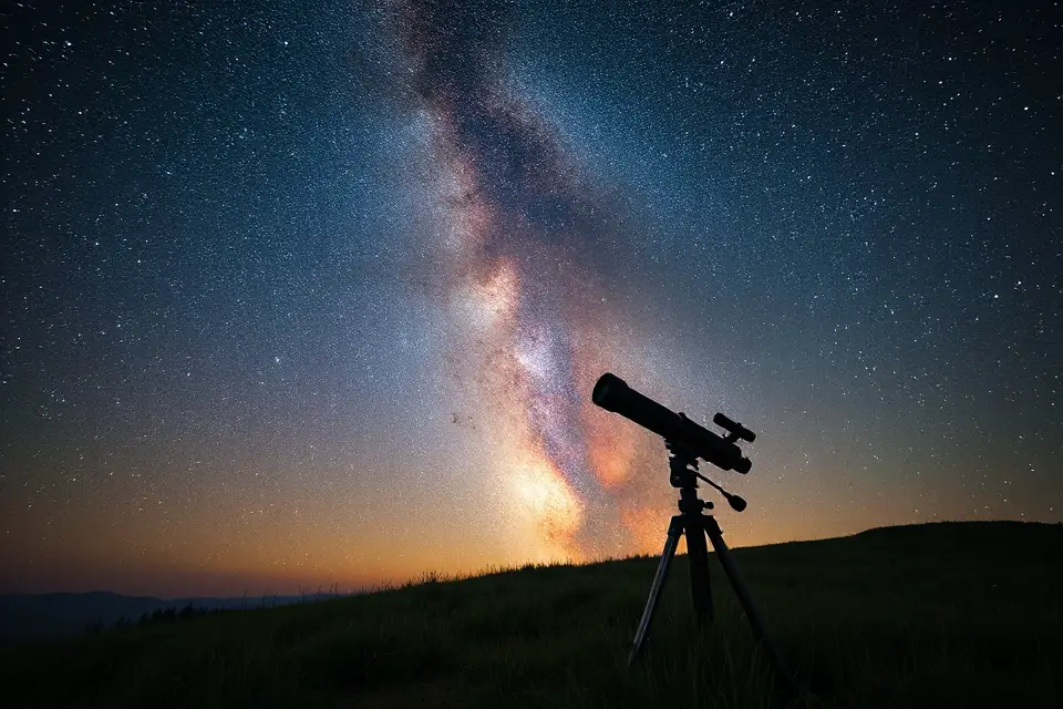10+ Royalty Free Telescope & Milky Way Photos - Sentinel Mission